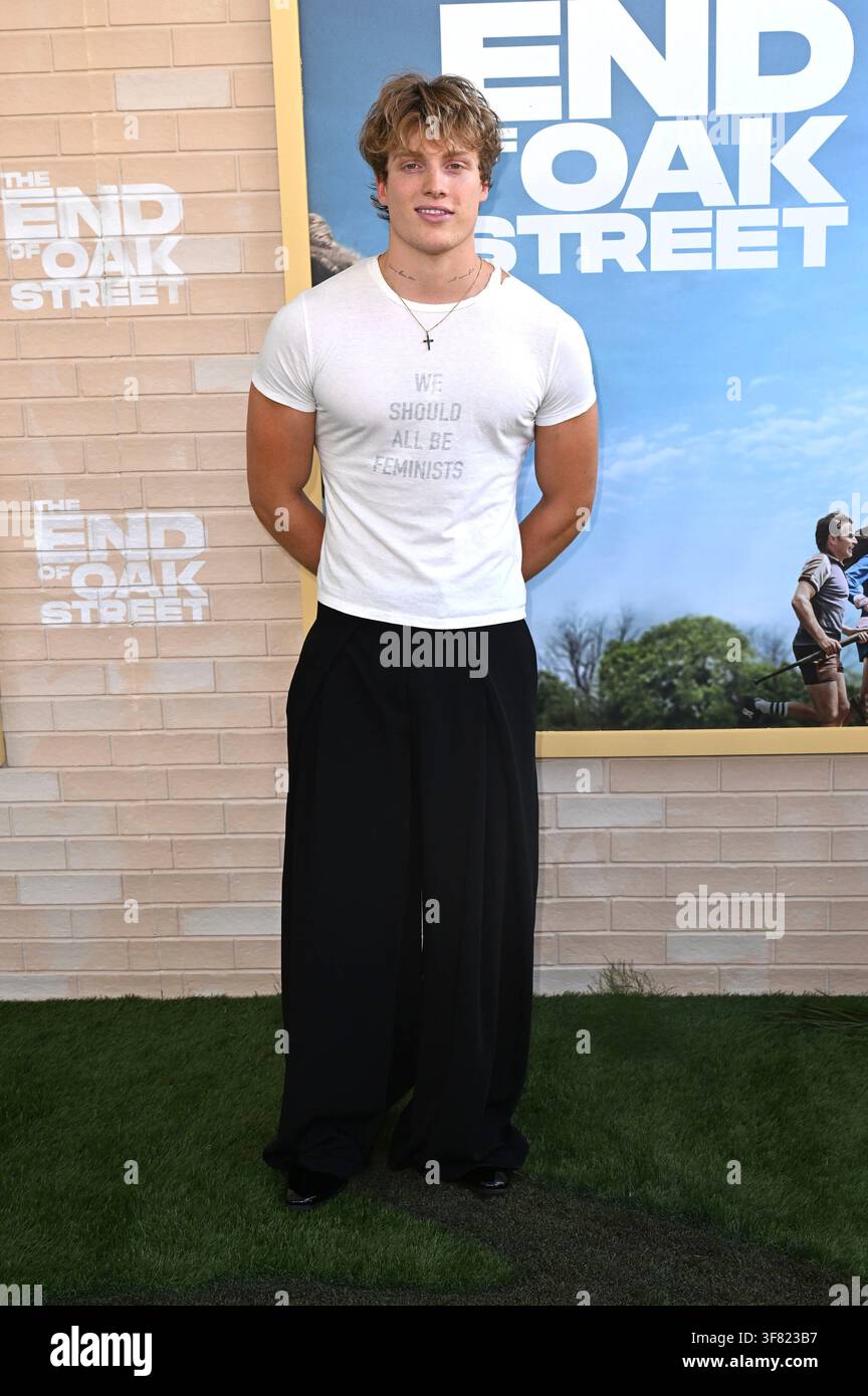 Bradley Rittmann at the premiere of the feature film 'The End of Oak ...