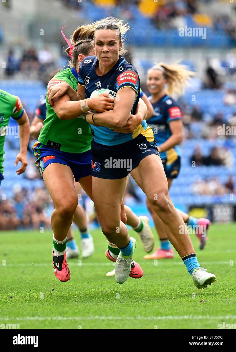 Georgia Grey of the Titans during the NRLW Round 9 match between the ...