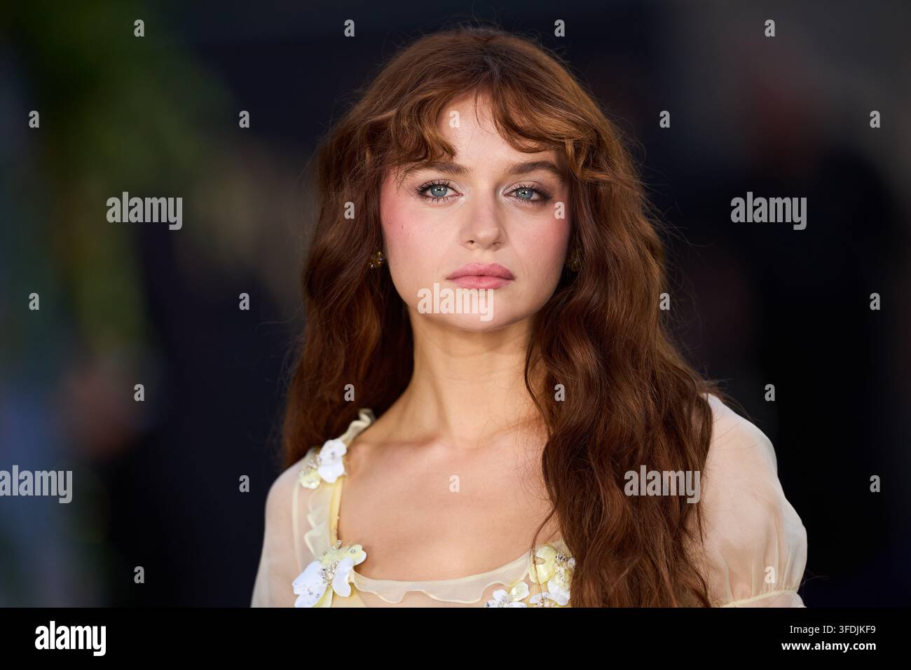 Joey King Poses For Photographers Upon Arrival At The Premiere Of The 6594