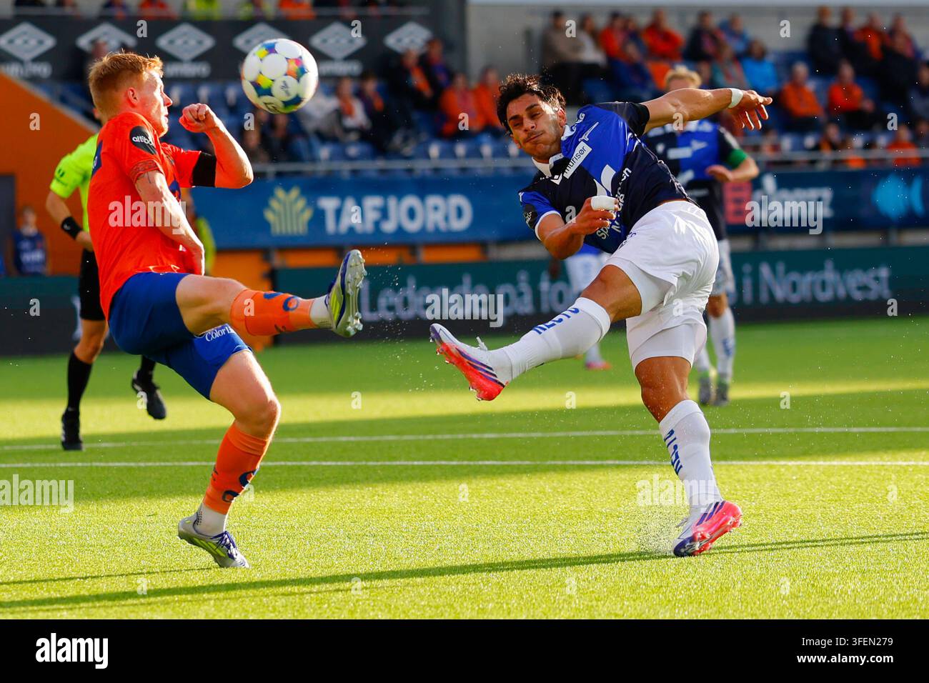 Ålesund 20260904. The elite football match between Aalesund and Start ...