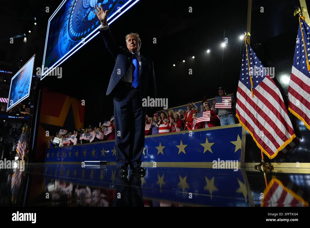 President Donald Trump Leaves The Rnc Midterm Convention Wednesday
