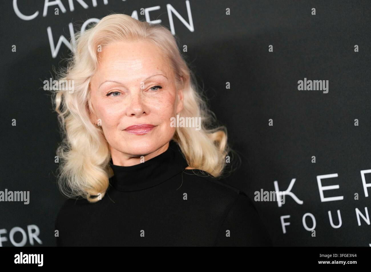 Pamela Anderson Attends The Kering Foundation 5th Annual Caring For