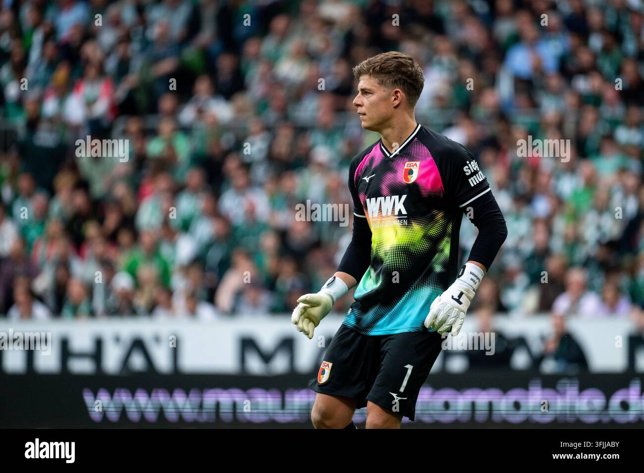 Finn Dahmen (FC Augsburg, #01) DFB/DFL regulations prohibit any use of ...