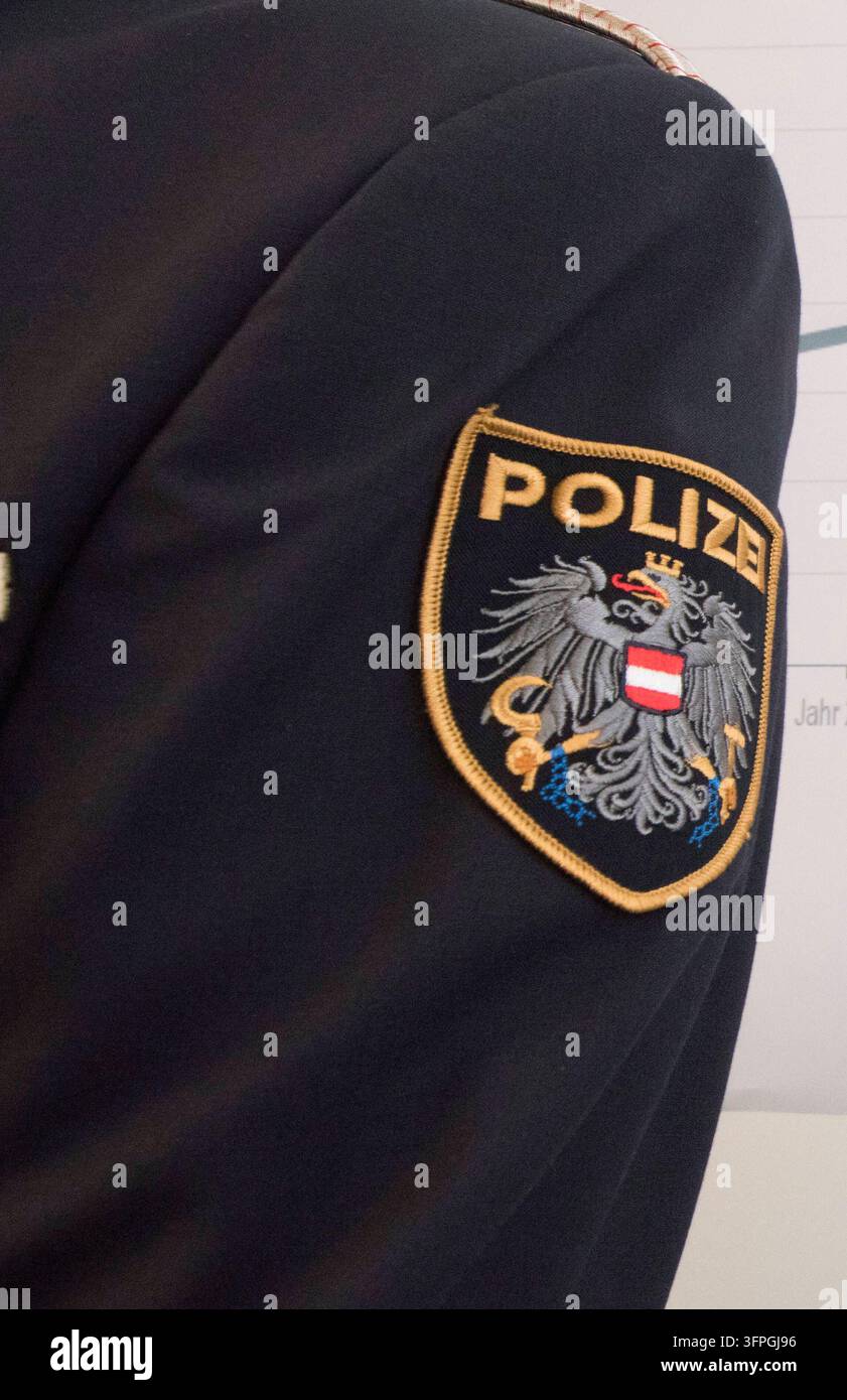 symbol or logo for the police, law enforcement empowered by the state ...