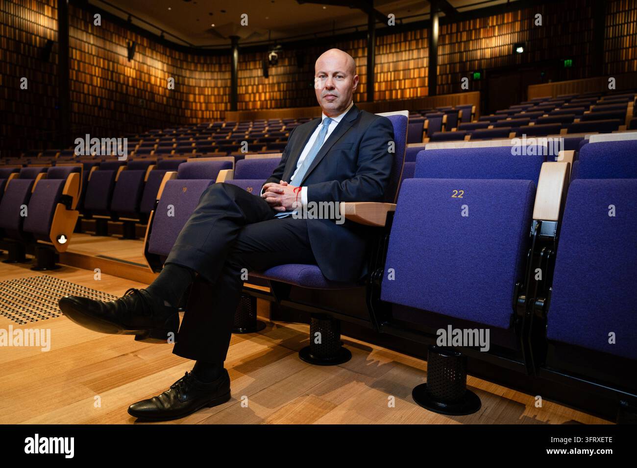 Josh Frydenberg sits for a portrait at the launch of his autobiography ...