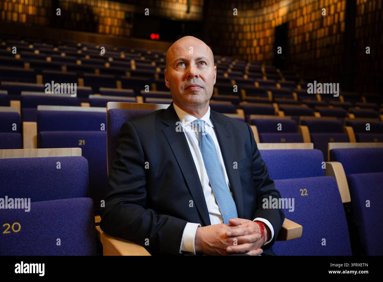 Josh Frydenberg sits for a portrait at the launch of his autobiography ...