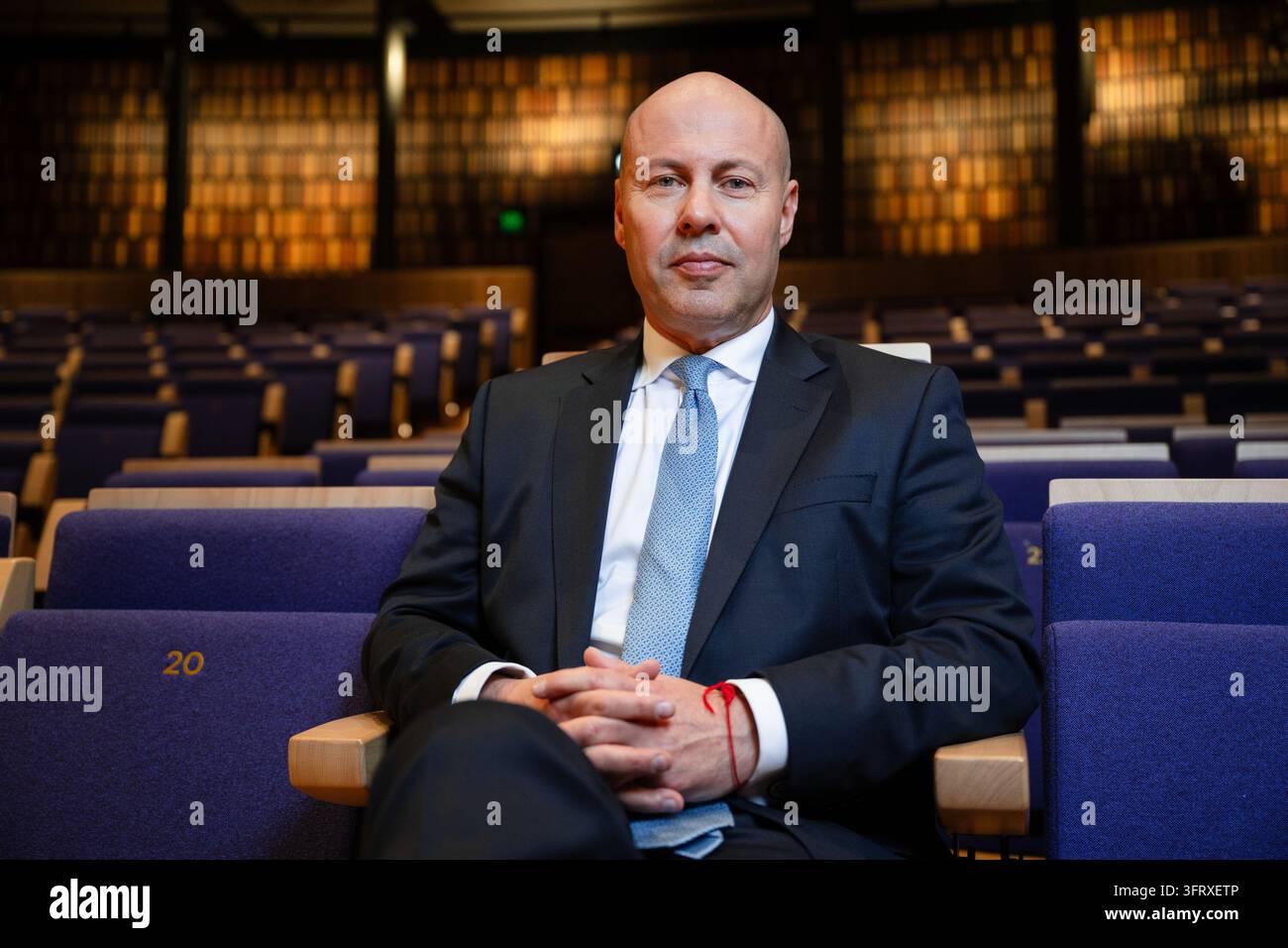 Josh Frydenberg sits for a portrait at the launch of his autobiography ...
