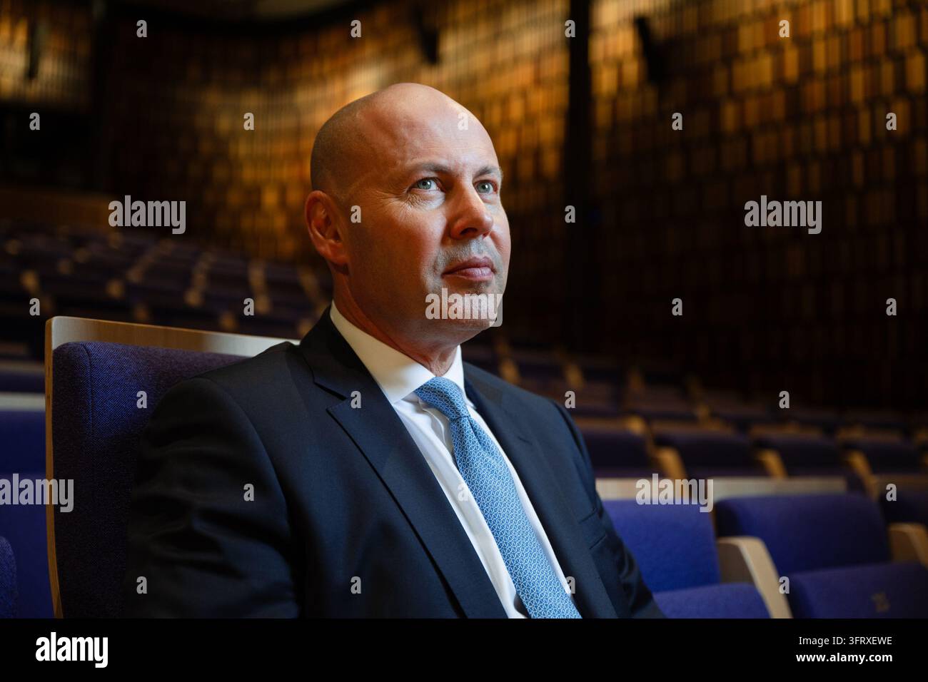 Josh Frydenberg sits for a portrait at the launch of his autobiography ...