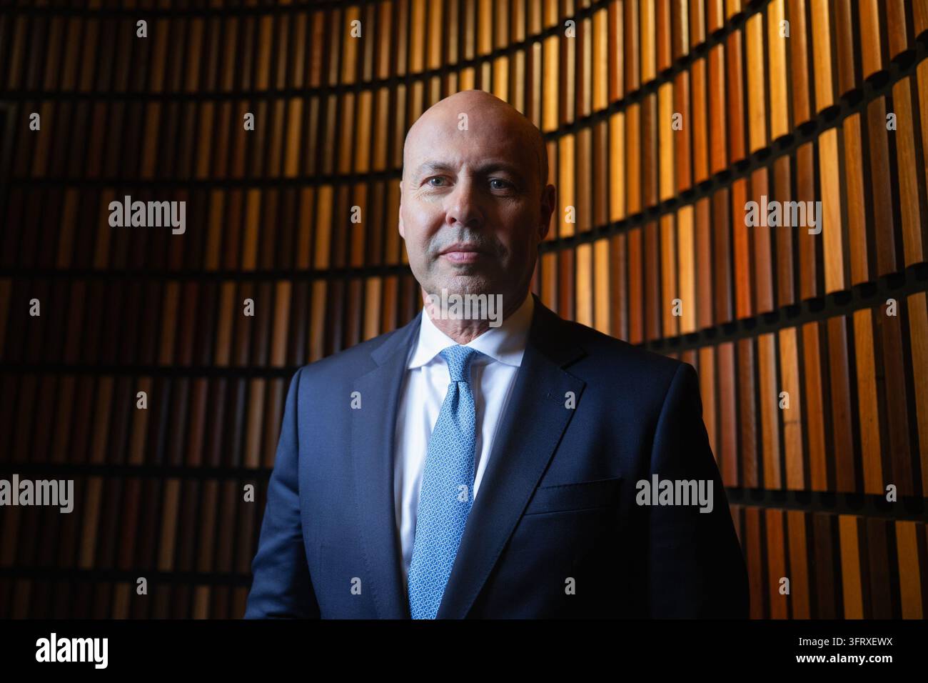 Josh Frydenberg sits for a portrait at the launch of his autobiography ...