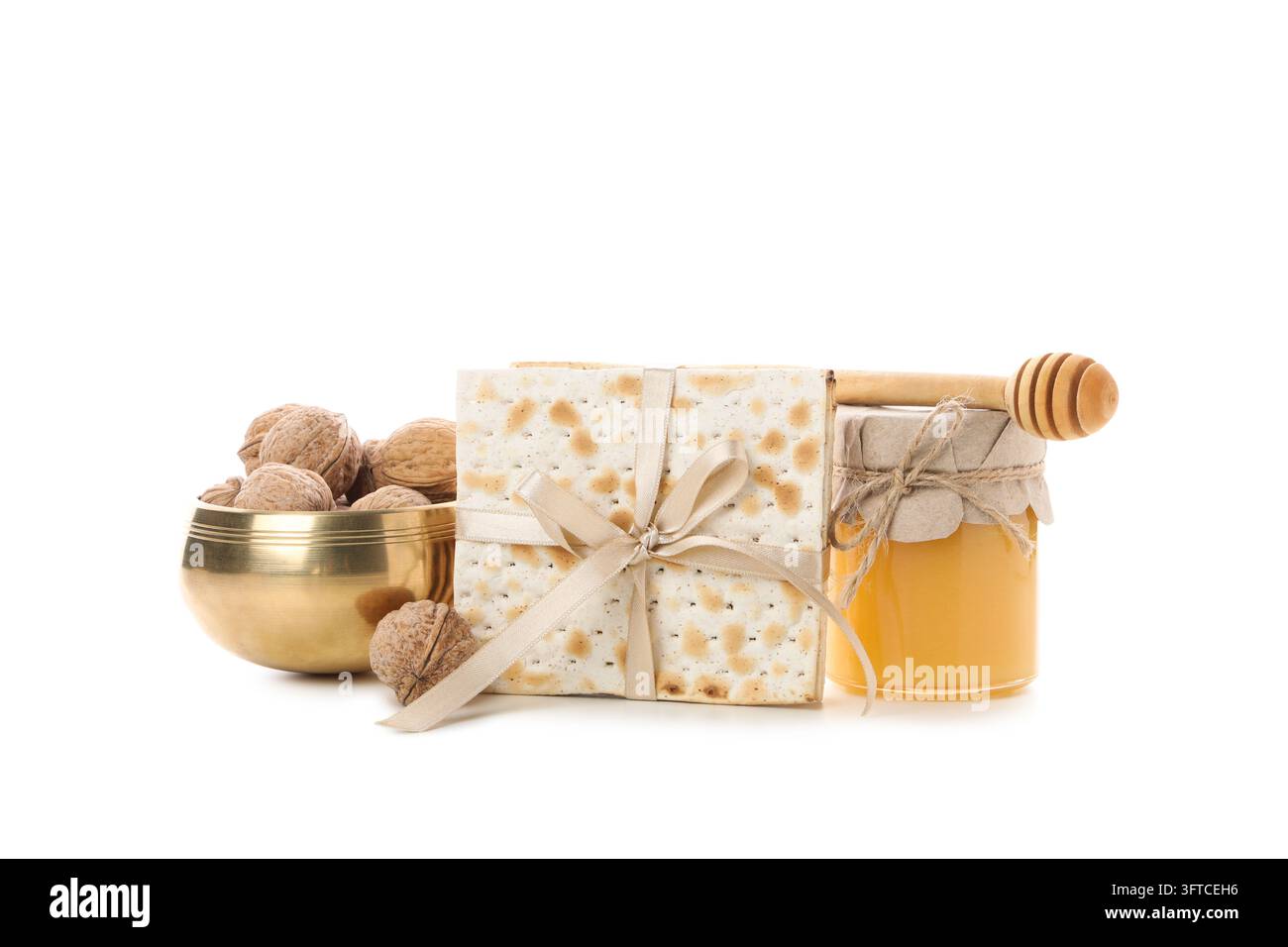Concept of Passover or Pesach, isolated on white background Stock Photo ...