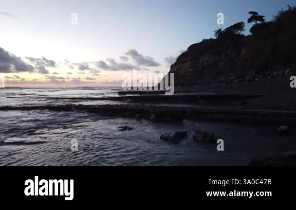 Southern California beach scenes near San Diego - Sunsets, surfers ...