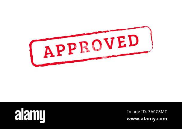 Approve approval approved stamp Stock Videos & Footage - HD and 4K ...