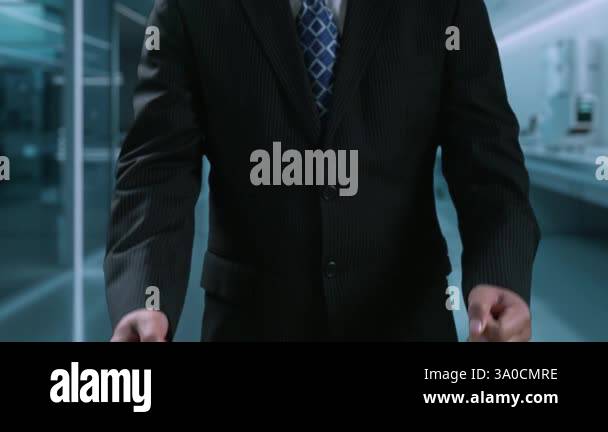 Business person embrace infinite possibilities and essence of infinity ...