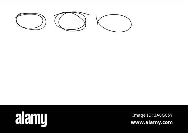 Looping outline frame doodle style Stock Videos & Footage - HD and 4K ...