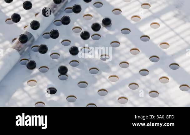 Jumping Marbles loop 3D animation Stock Video Footage - Alamy