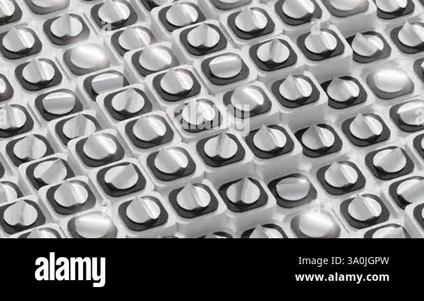 Wavy geometric 3d loop animation Stock Video Footage - Alamy