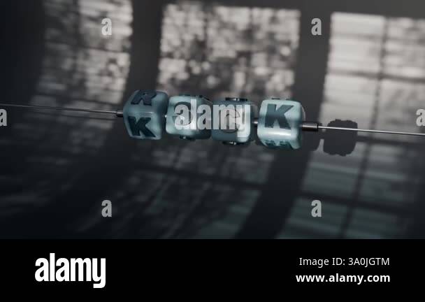 Risk to Rich animation concept 3D Stock Video Footage - Alamy