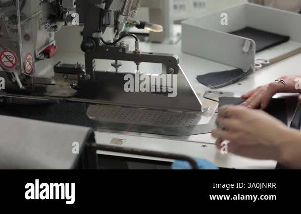 tailoring, sewing machine, textile industry clothing production Stock ...