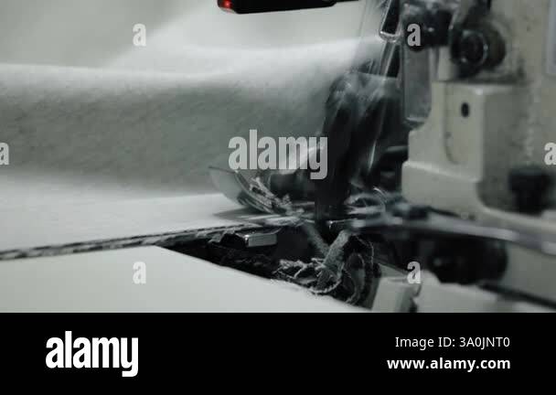 tailoring, sewing machine, textile industry clothing production Stock ...