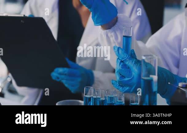 Scientists working microscope Stock Videos & Footage - HD and 4K Video ...