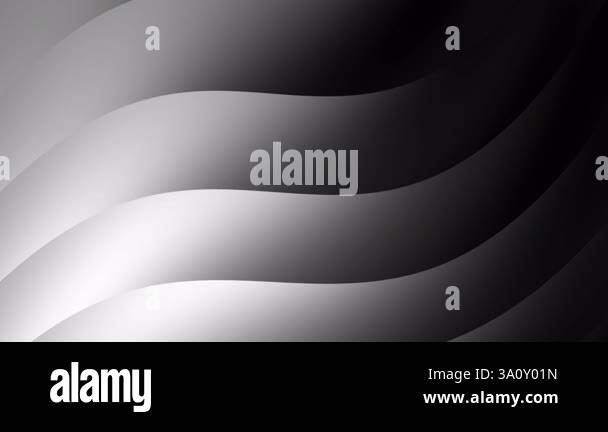 Grayscale wavy lines transition smoothly from dark to light. Suitable ...