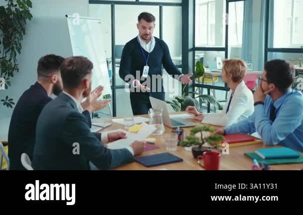In this engaging video, a confident man presents valuable insights to ...