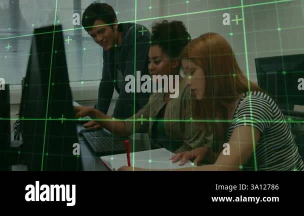 People collaborating computers Stock Videos & Footage - HD and 4K Video ...