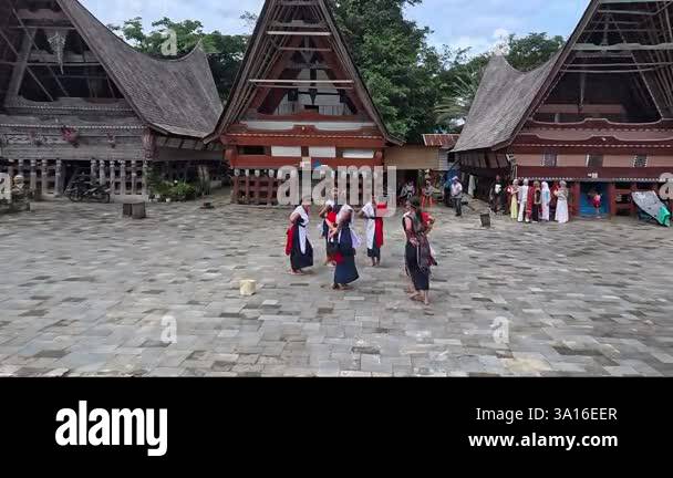 February 28, 2025, Ulos Hutaraja Village, Samosir, North Sumatera ...