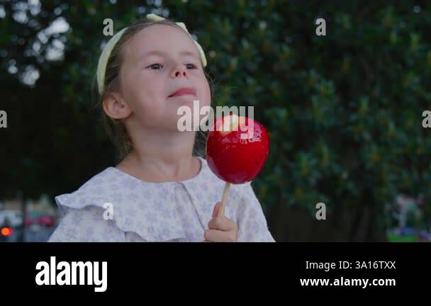 Close-up view of adorable kid with a positive facial expression ...