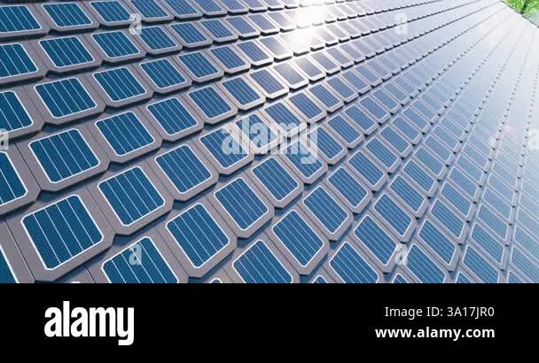 Photovoltaic roof shingles Stock Videos & Footage - HD and 4K Video ...