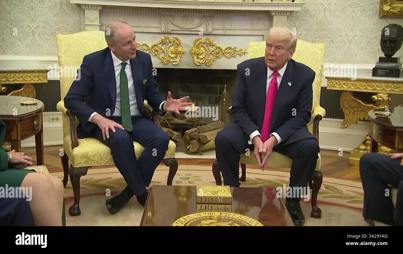 Irish premier encourages visitors to Trump’s golf course in County ...