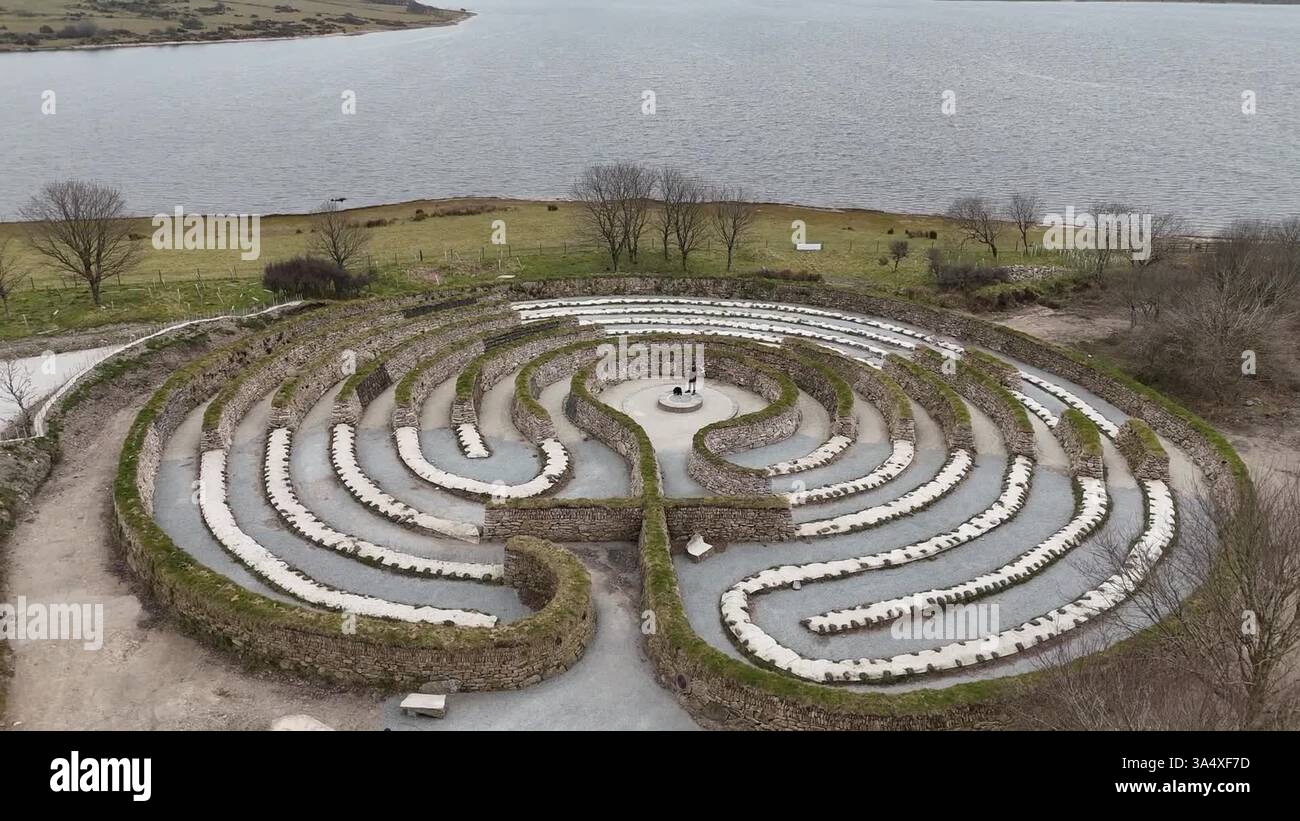 Labyrinth sculpture kerdroya bodmin Stock Videos & Footage - HD and 4K ...