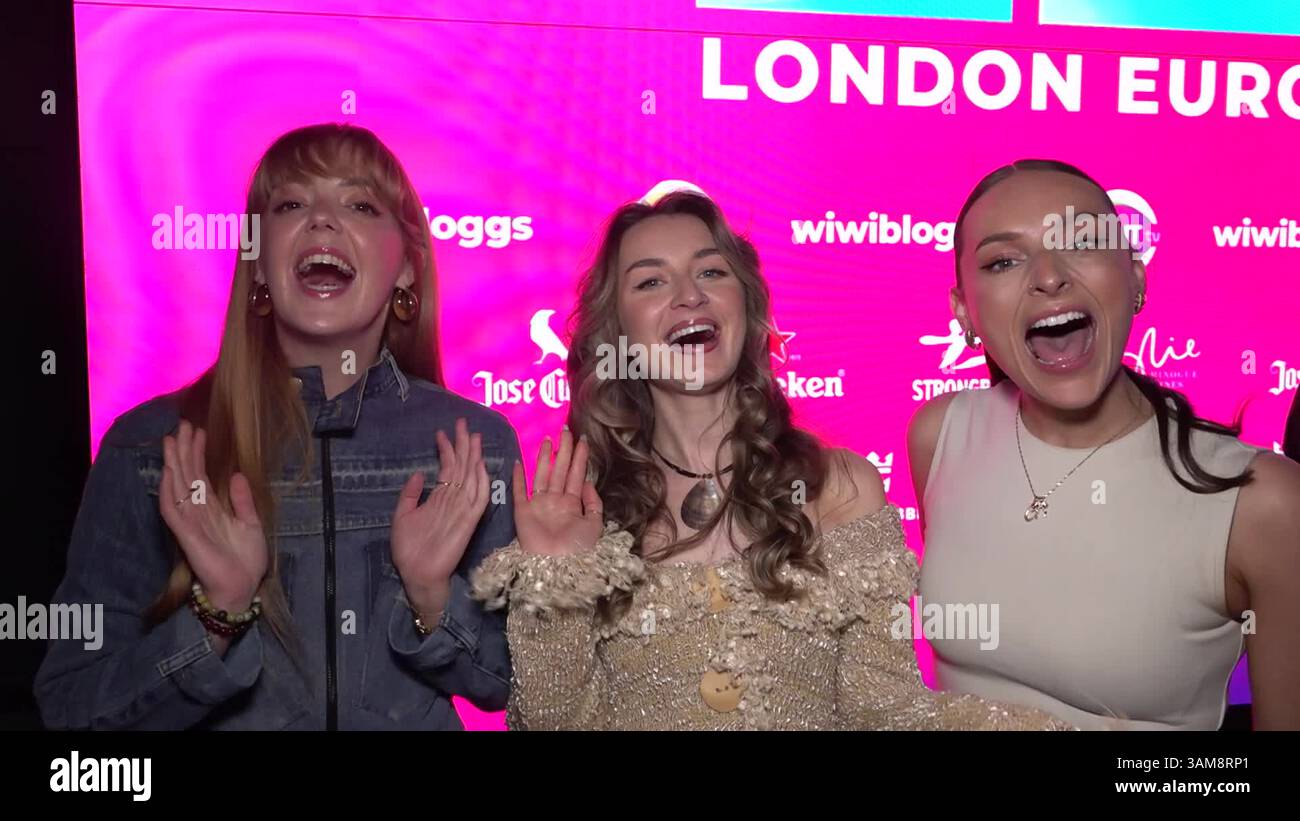 Interview with UK's Remember Monday during Eurovision London Party ...