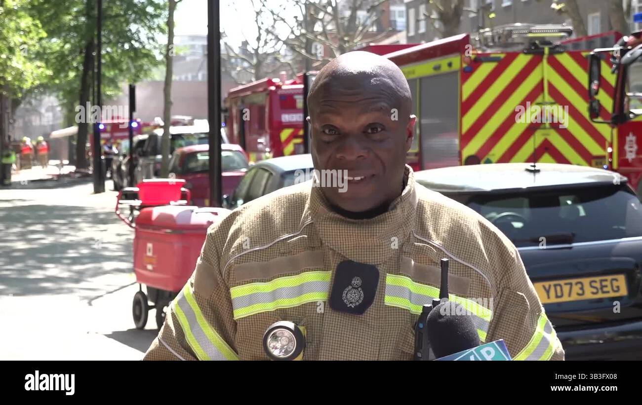 LFB’s Assistant Commissioner gives update on electrical substation ...