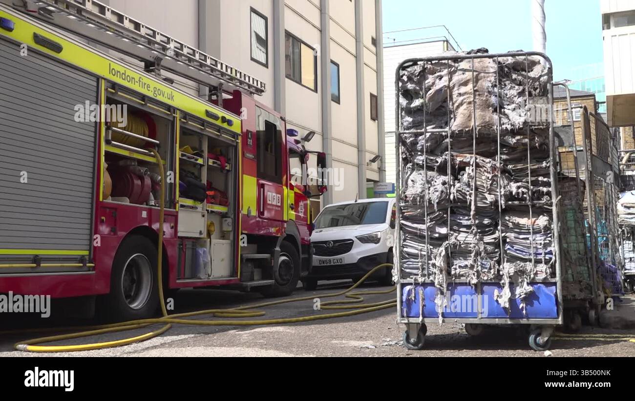 Firefighters called to incident in Paddington Stock Video Footage - Alamy