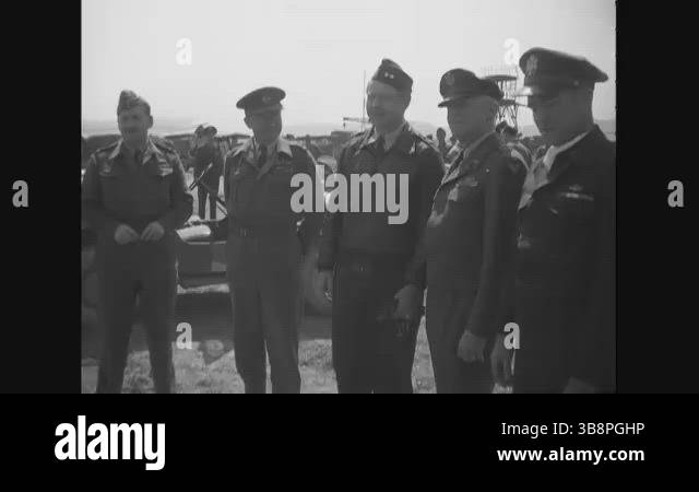 BOLOGNA - 1945 - Generals Henry Hap Arnold, Lieutenant General Lucian ...
