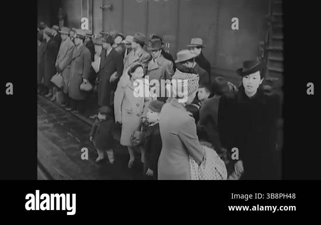 SEATTLE - 1945 - Japanese diplomats, repatriates, and their families ...