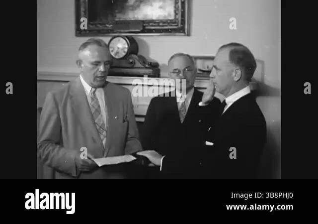 WASHINGTON DC - 1951 - Gordon Gray is sworn in as the director of ...