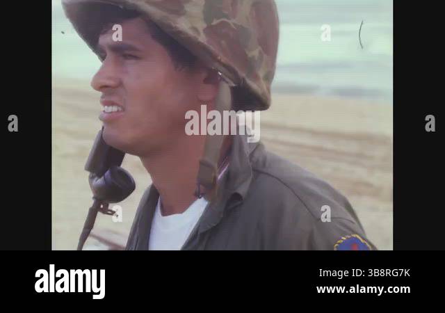 VIETNAM - 1965 - National army personnel carry out operations at sea, demonstrating their ...