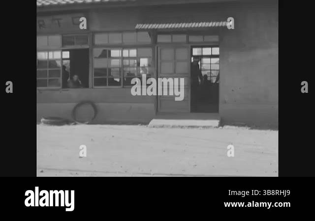 YEONGDEUNGPO - 1951 - Military Police exit the Railroad Transportation ...