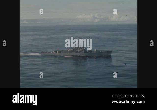 NORWAY - 1972 - Allied ships take part in Exercise Strong Express off ...