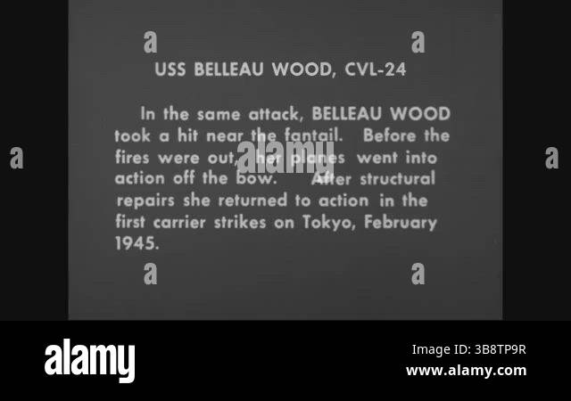 PACIFIC OCEAN - 1944 - US Navy seamen are able to put out enough flames ...