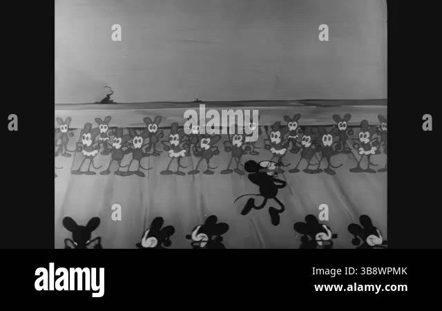 USA - 1932 - In this animated film, a pair of mice make music when they ...