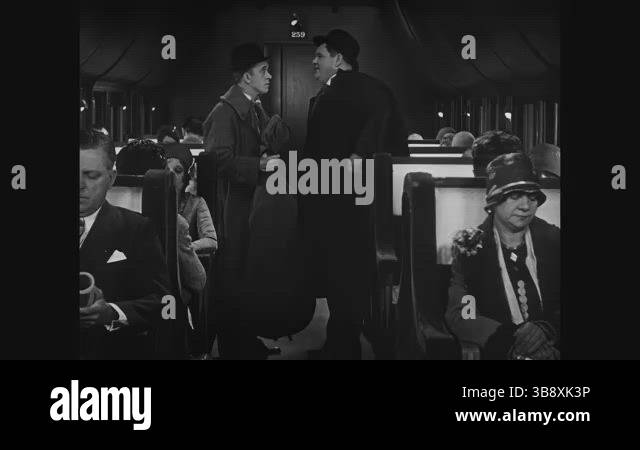 USA - 1929 - In this comedy, Laurel and Hardy get sassed by a train ...