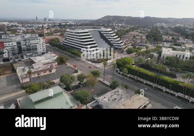 CULVER CITY - 2.11.2025 - Fantastic aerial footage approaching the One ...