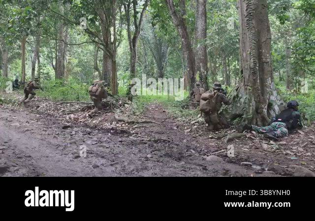INDONESIA - 5.15.2024 - US and Indonesian Marines take gun positions ...