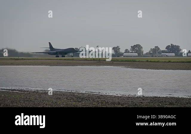 Moron Air Base, Spain 04/05/2024 Dyess Air Force Base B1-B Lancers 9th ...