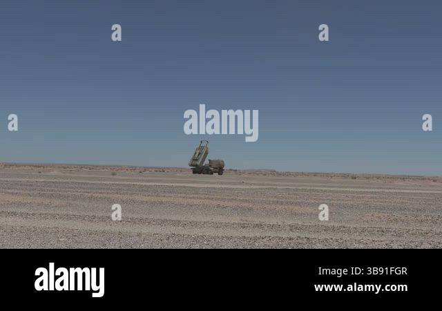 JORDAN - 5.15.2024 - Troops of the Jordanian Armed Forces load, unload ...