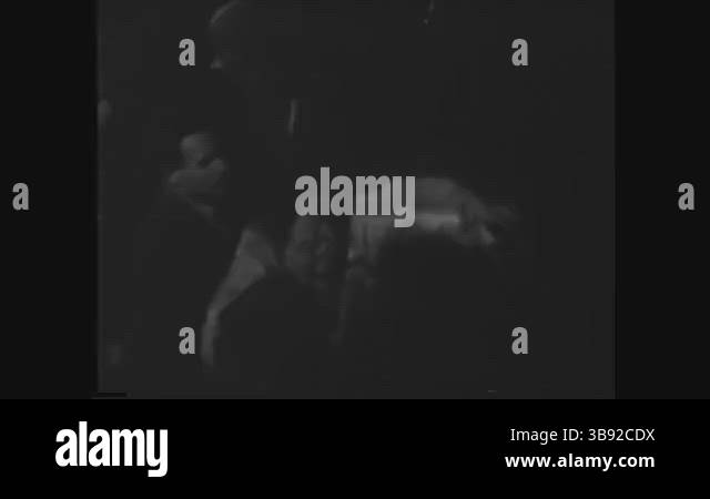 SWITZERLAND - 1945 - in this war film, a British soldier on a train ...