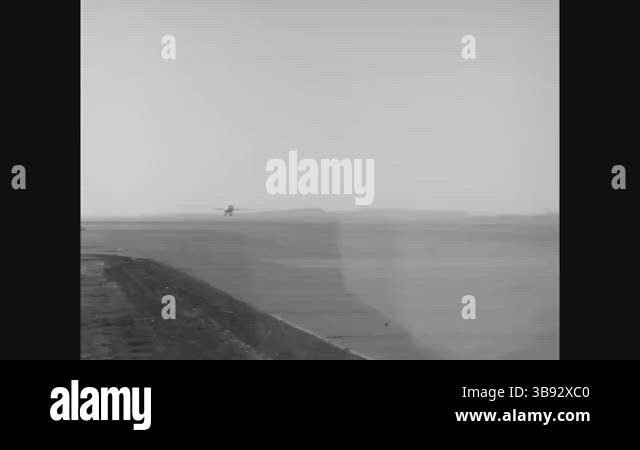 CALIFORNIA - 1947 - The Bell X-1 rocket plane makes a successful ...